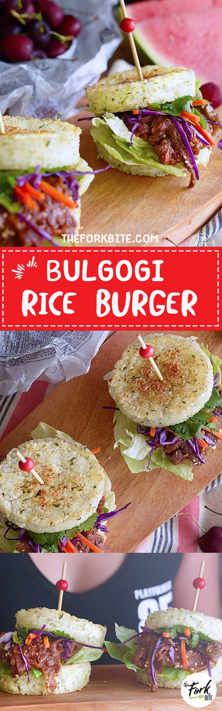 MOS Burger-Style Bulgogi Rice Burger