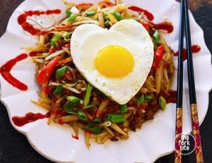 Asian Noodle recipe - Malaysian Stir Fried Lo Shu Fun --- Fried Rice ...