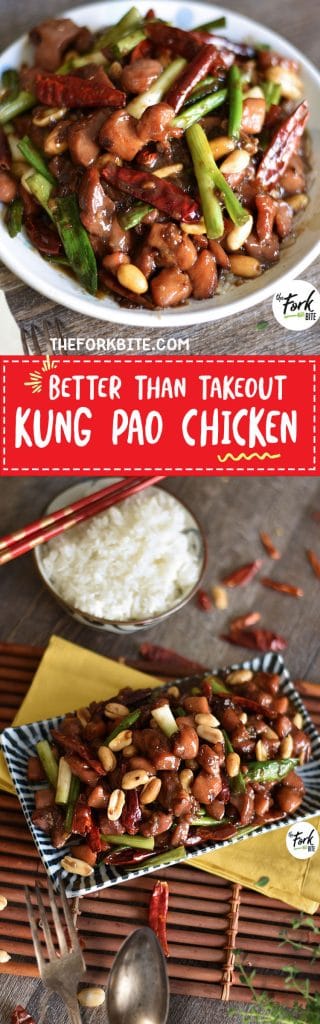 Kung Pao Chicken - Better Than TakeOut - The Fork Bite
