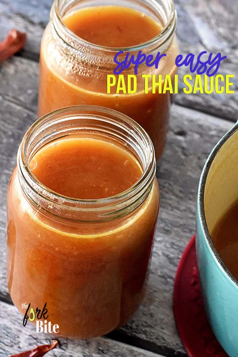 Easy Pad Thai Sauce Recipe - The Fork Bite