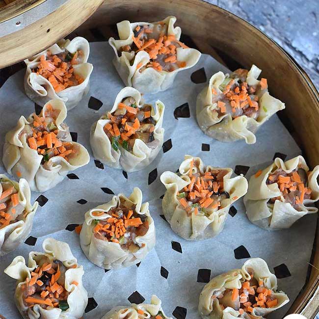 Shumai | Shrimp & Pork Dumplings Recipe | The Fork Bite