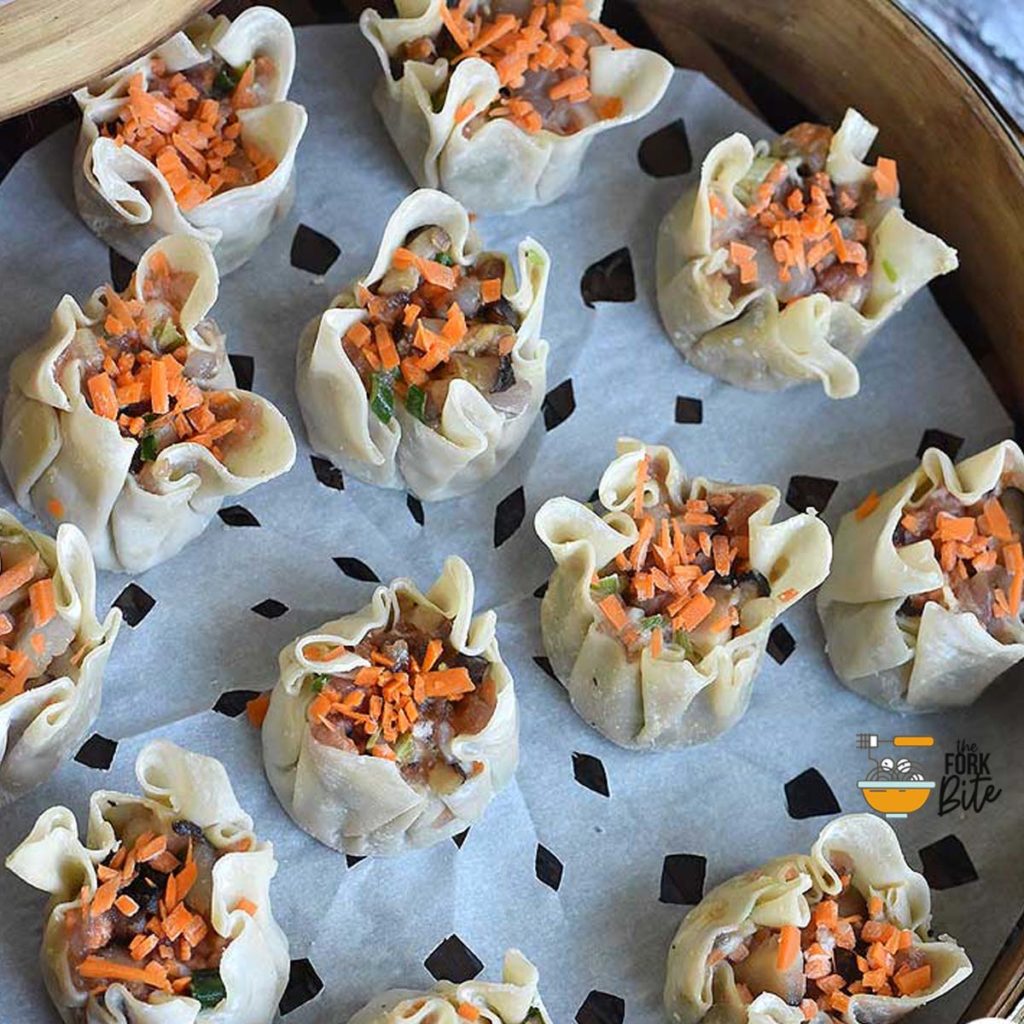 Shumai | Shrimp & Pork Dumplings Recipe - The Fork Bite