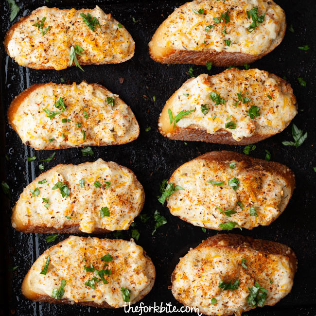 Baked Shrimp Toast | The Fork Bite