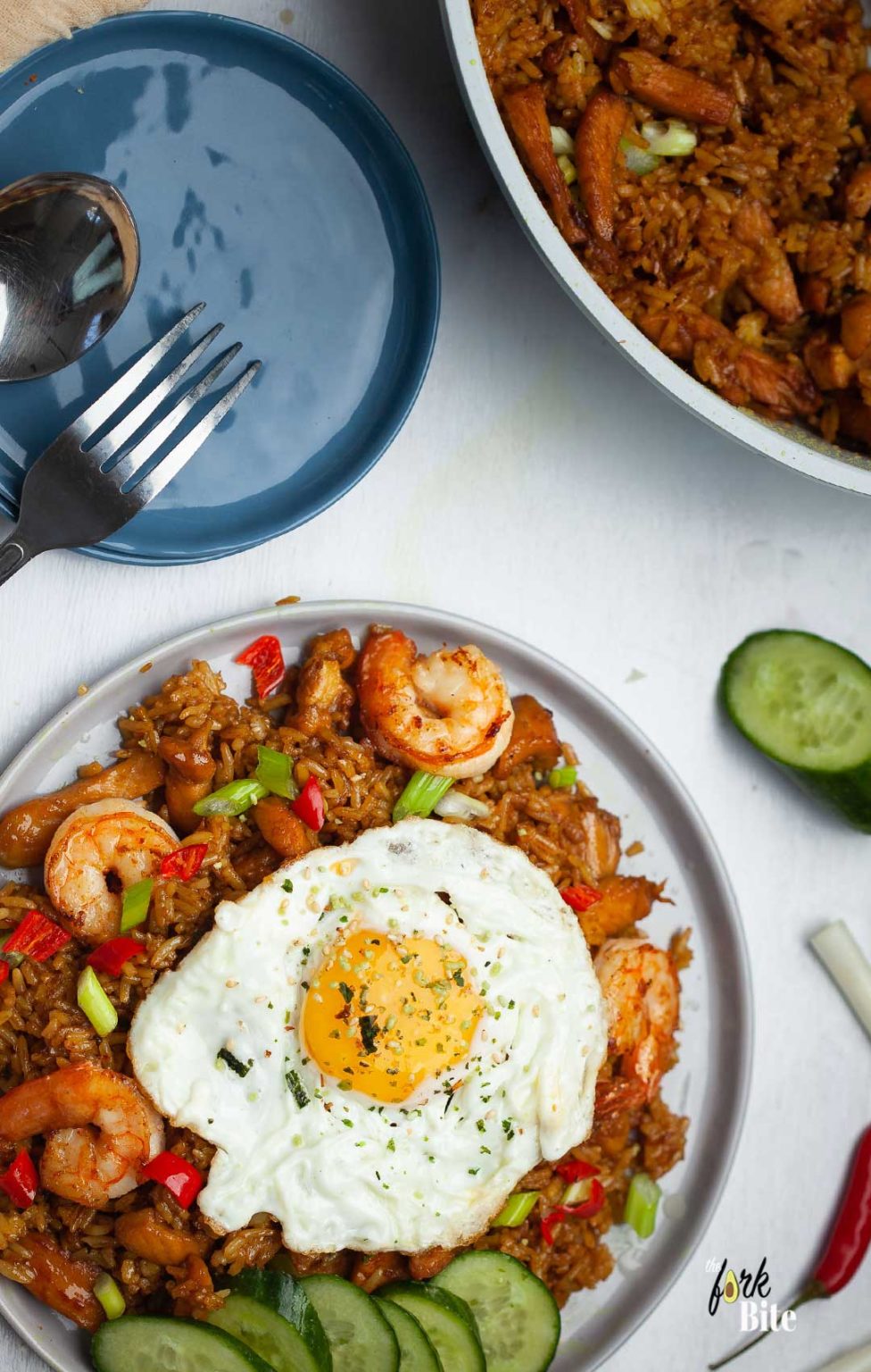 Indonesian Fried Rice | Nasi Goreng - The Fork Bite