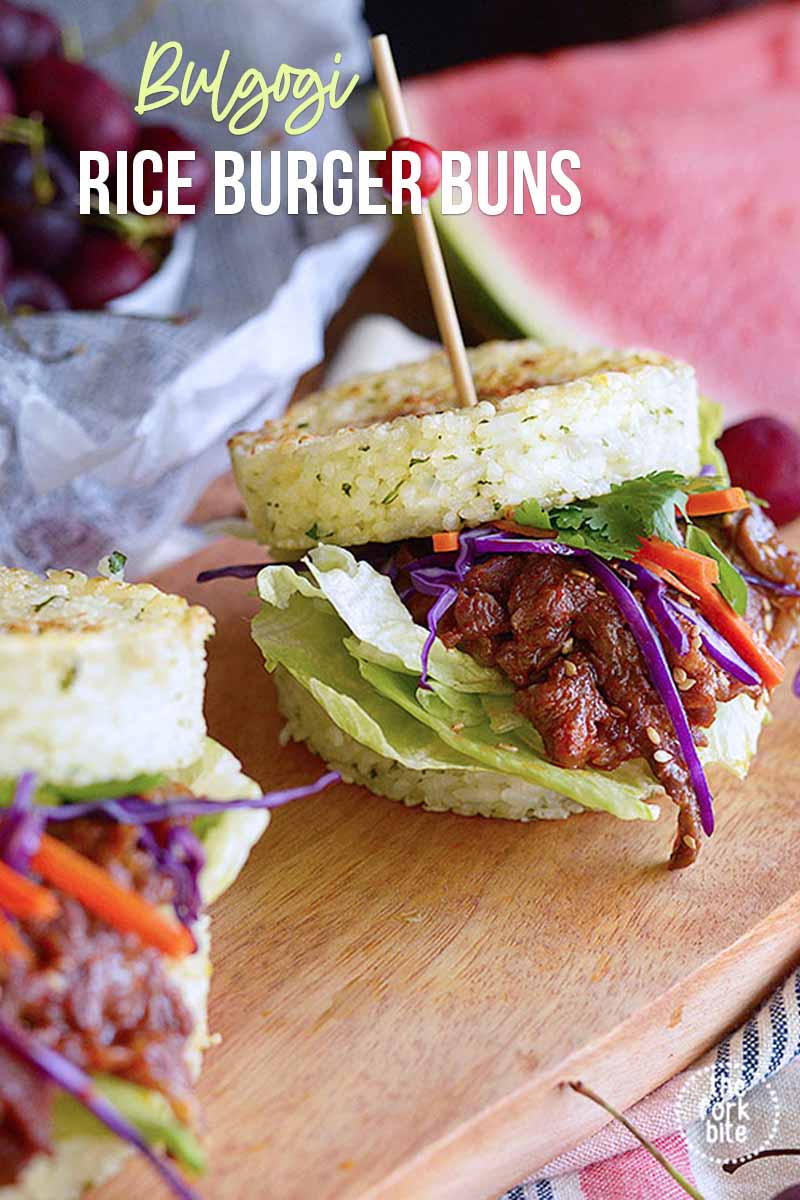 MOS Burger-Style Bulgogi Rice Burger