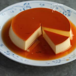 Silky Smooth Instant Pot Flan Creme Caramel | Bahn Flan - The Fork Bite