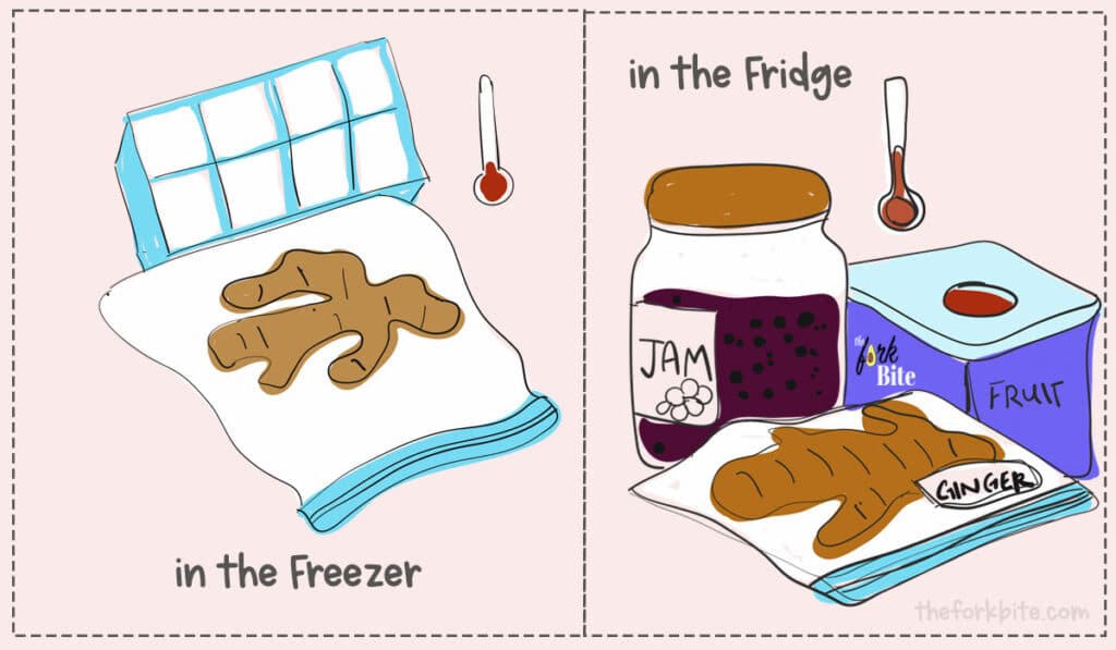 How to Freeze Ginger (the Right Way) - The Fork Bite