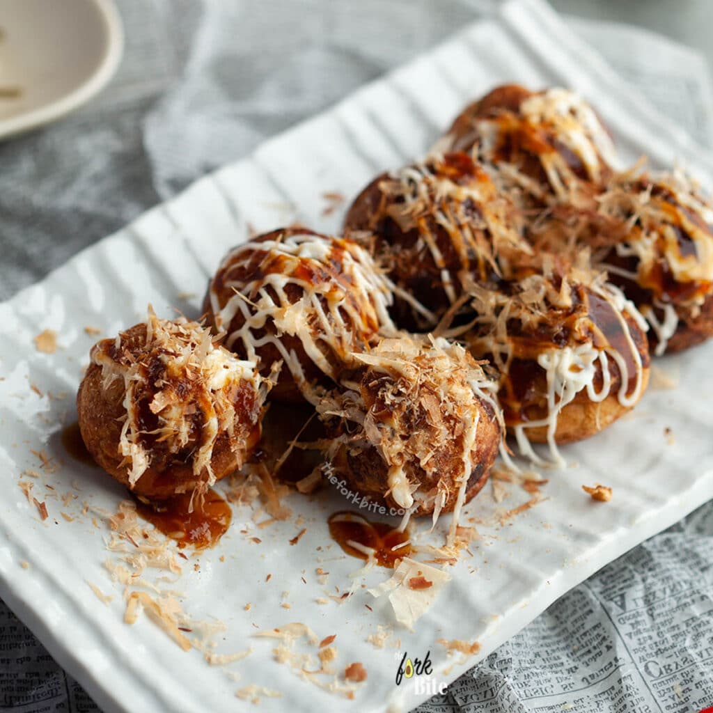 Takoyaki Octopus Balls Recipe - The Fork Bite