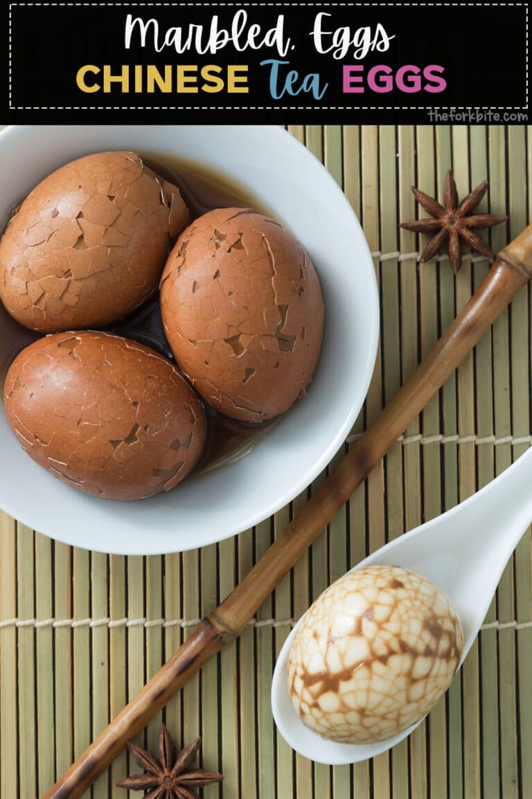 Chinese Tea Eggs (Cha Ye Dan) Recipe 茶葉蛋 - The Fork Bite