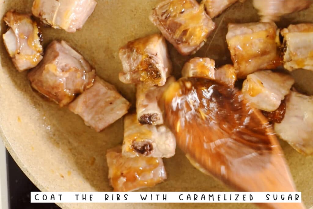Tender Pork Spare Ribs - Caramelized Spare Ribs - The Fork Bite