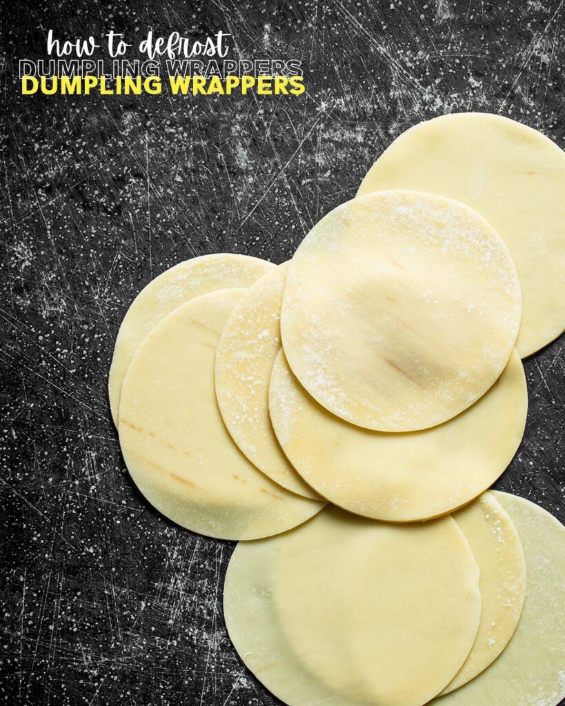 How to Defrost Dumpling Wrappers - The Fork Bite