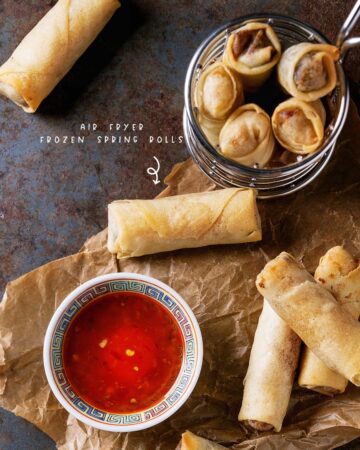Frozen Spring Rolls (3 Ways to Cook) - The Fork Bite