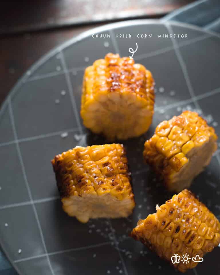 Cajun Fried Corn Wingstop - The Fork Bite