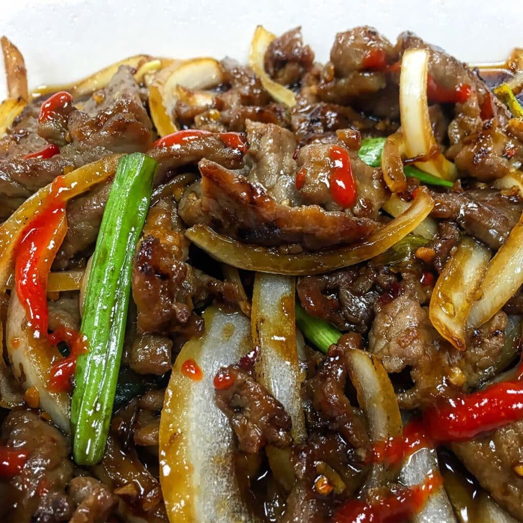 Moo Shu Beef Recipe - The Fork Bite