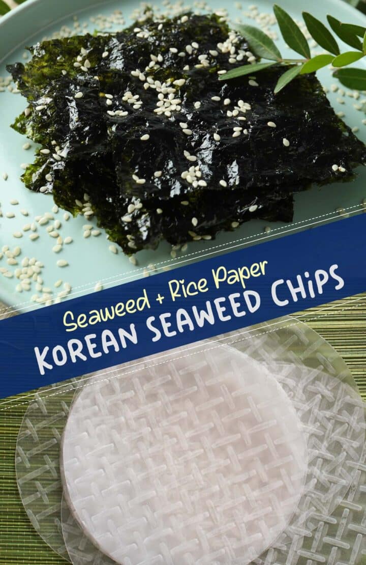 Korean Seaweed Chips Snack Recipe - The Fork Bite