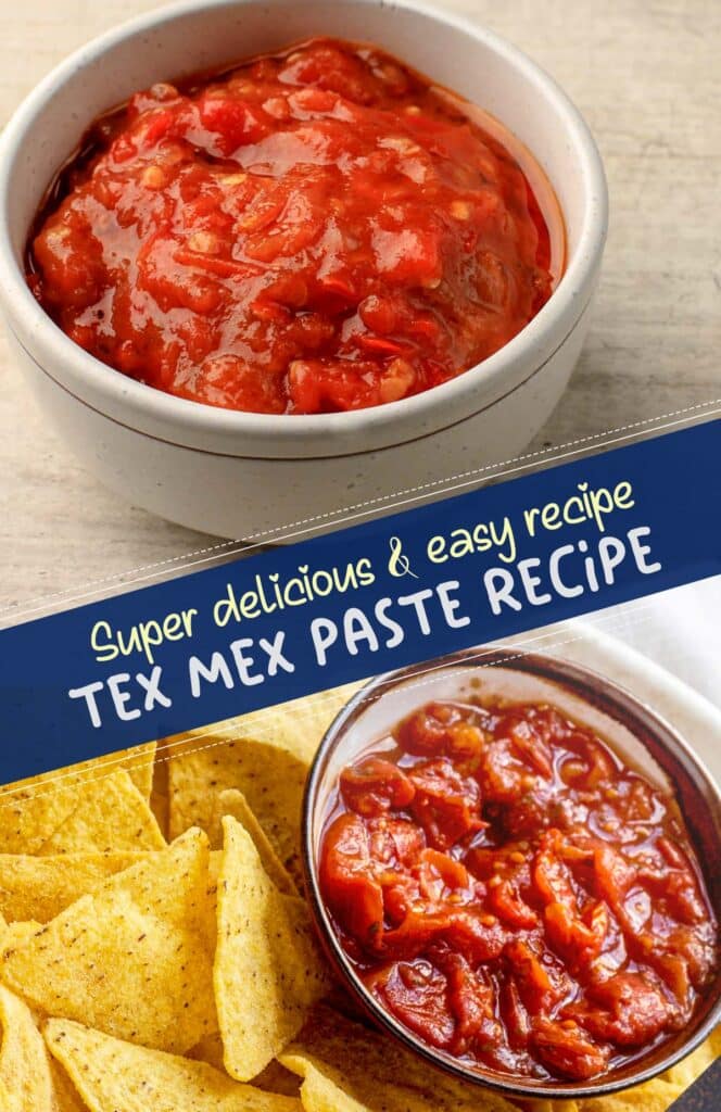 Tex Mex Paste Recipe - The Fork Bite