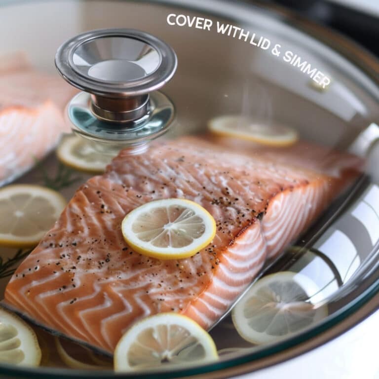 Poached Salmon Recipe - The Fork Bite