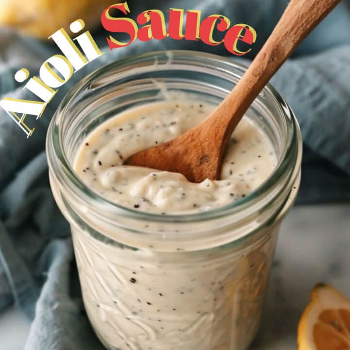 Lemon Aioli Recipe - The Fork Bite