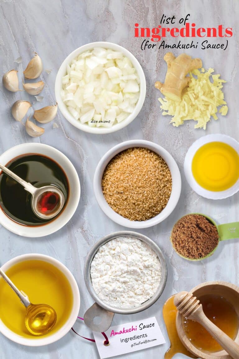 Amakuchi Sauce Recipe - The Fork Bite