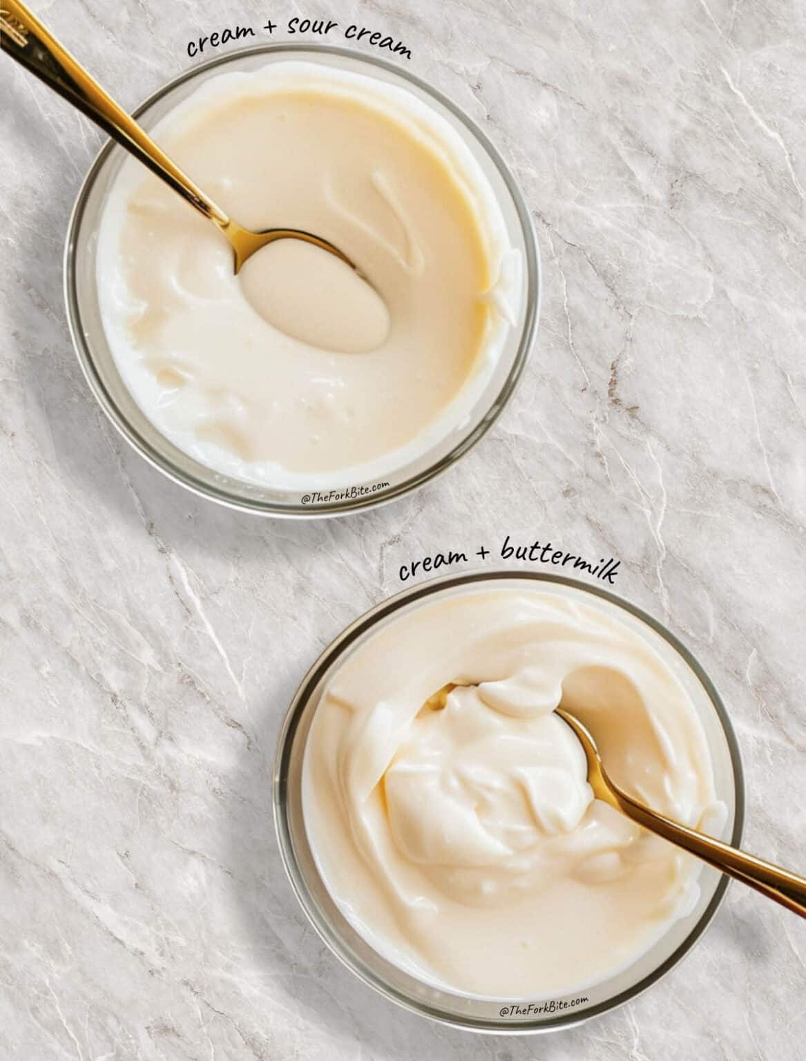 Creme Fraiche - Only 2 Ingredients - The Fork Bite