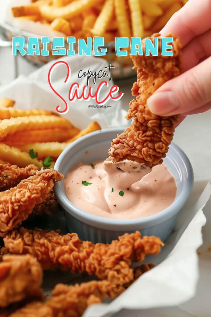 Raising Cane's Sauce - The Fork Bite